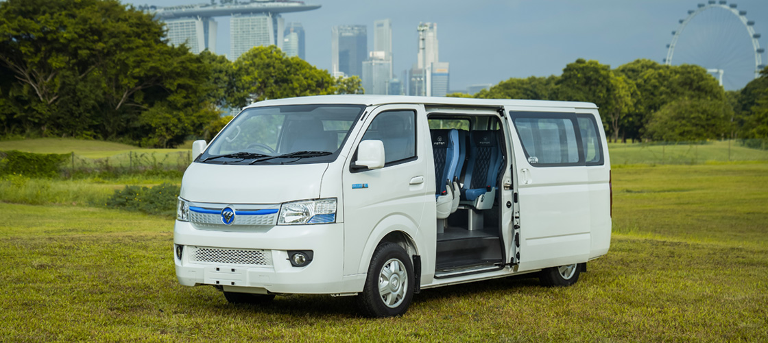 IBLUE V6 | 12+1 COMMUTER ELECTRIC VAN - Horizon Automotive